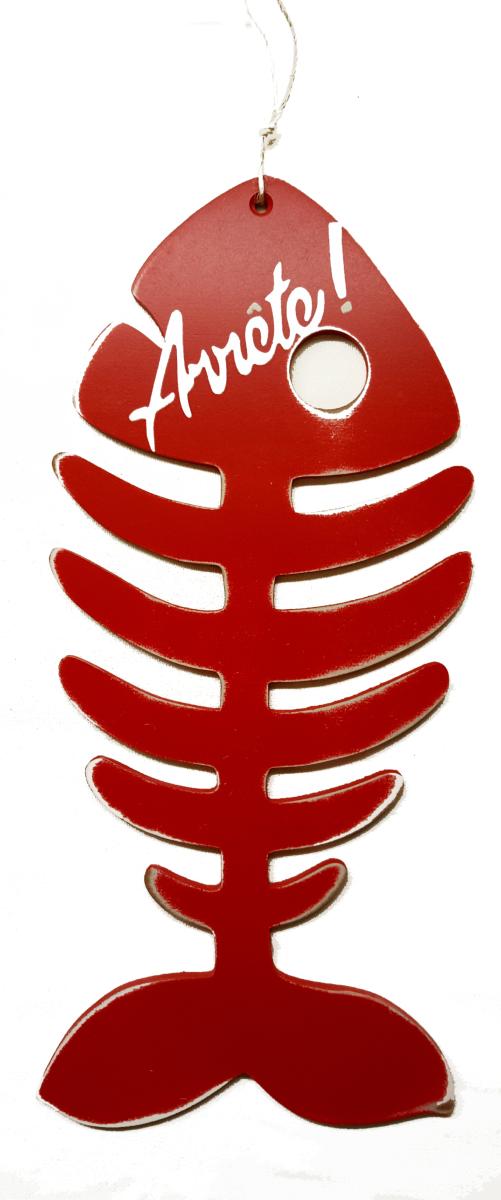 Déco arête de poisson personnalisé